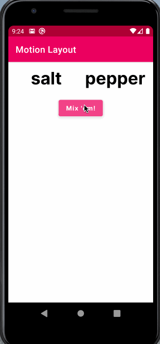 GitHub - septimiu-s/MotionLayoutExample: Quick example of MotionLayout usage
