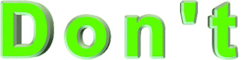 Dont Sticker by AnimatedText for iOS & Android | GIPHY
