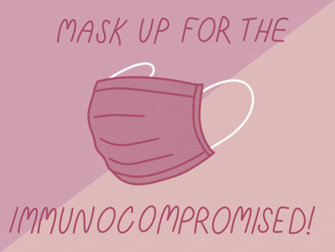 Mask Be Safe GIF by Unpopular Cartoonist - Find & Share on GIPHY