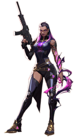 Pink Fps Sticker by VALORANT for iOS & Android | GIPHY