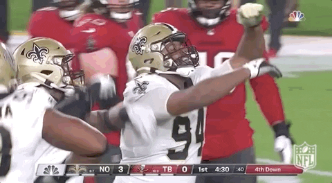 New Orleans Saints Football GIF by NFL - Find & Share on GIPHY