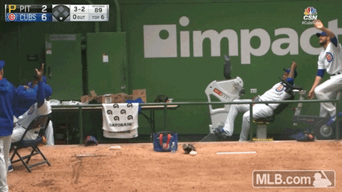 Warming Up Chicago Cubs GIF by MLB - Find & Share on GIPHY