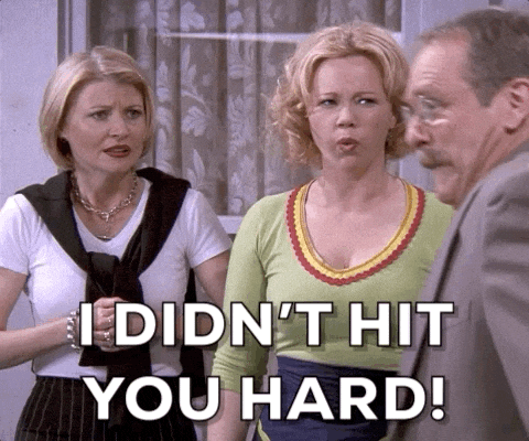 I Didnt Hit You Hard Season 4 GIF by Paramount+ - Find & Share on GIPHY