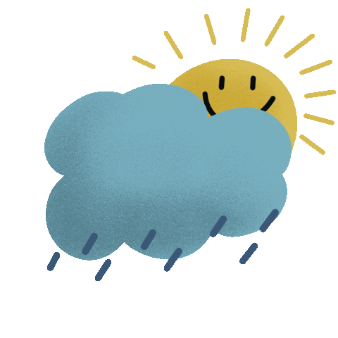 Sun Rain Sticker for iOS & Android | GIPHY