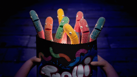 Animation Candy GIF by Trolli - Find & Share on GIPHY
