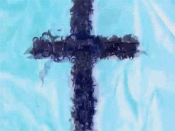 On The Cross Jesus Christ Gif