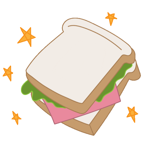 Sandwich Ham Sticker by NETFLIX for iOS & Android | GIPHY