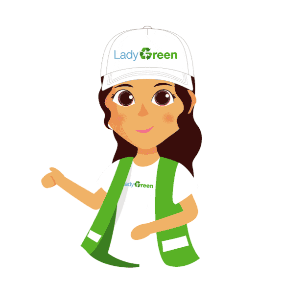 Michelle Good Job Sticker by Lady Green Recycling for iOS & Android | GIPHY