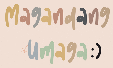 Good Morning Tagalog GIF - Find & Share on GIPHY