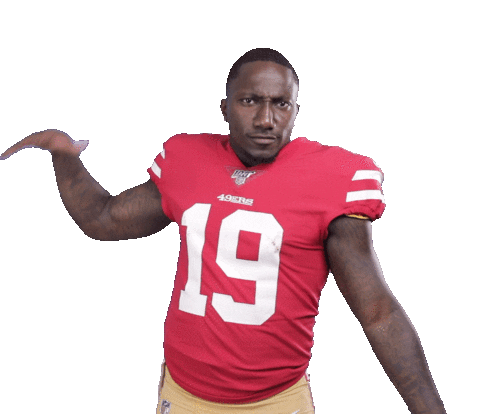 San Francisco Deebo Samuel Sticker by NFL for iOS & Android | GIPHY
