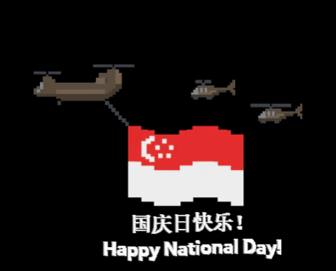 🇸🇬Wishing all Singaporeans a Happy National Day Parade (NDP) in advance ...