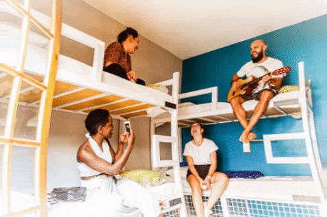Backpack Hostellife GIF by OdeCasaHostel - Find & Share on GIPHY
