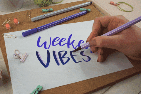 Weekend Vibes GIF by STABILO - Find & Share on GIPHY