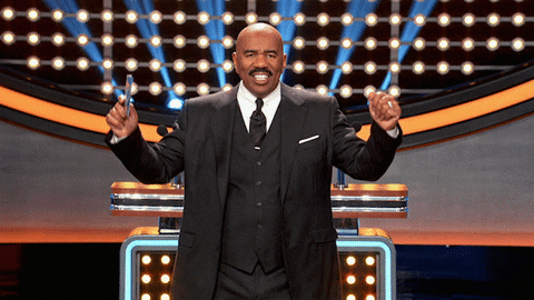 Steve Harvey Game Shows GIF by ABC Network - Find & Share on GIPHY