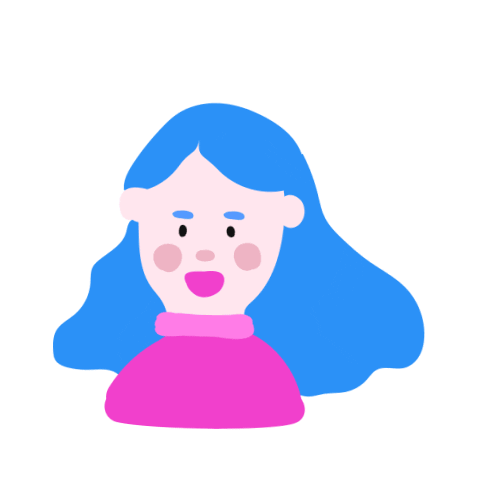 Girl Hello Sticker for iOS & Android | GIPHY