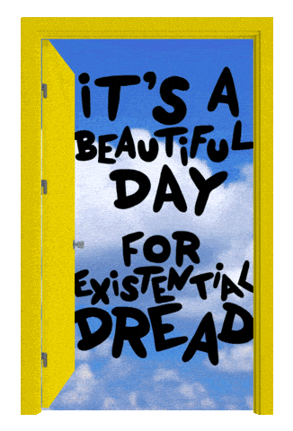 Clouds Door Sticker by Richie Brown for iOS & Android | GIPHY