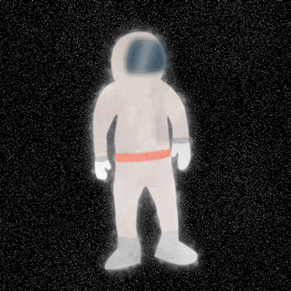 Space Astronaut GIF by leeamerica - Find & Share on GIPHY