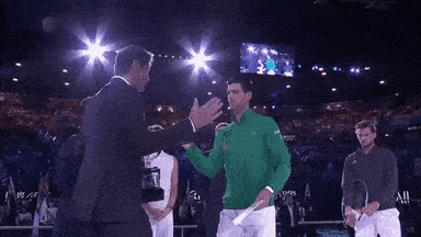 Novak Djokovic Sport GIF by Australian Open - Find & Share on GIPHY
