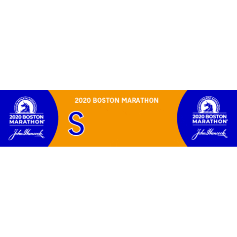 Boston Marathon Race Sticker by John Hancock for iOS & Android | GIPHY