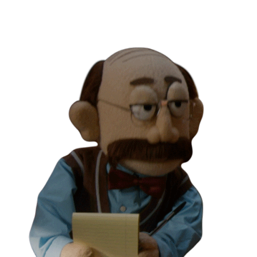 Tired Puppets Sticker by Crank Yankers for iOS & Android | GIPHY