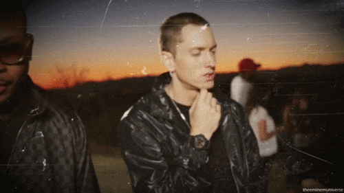 Eminem Laughing Gif