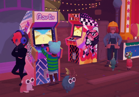 Arcade Gamer GIF by Ooblets - Find & Share on GIPHY