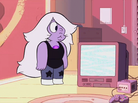 Found this amethyst while cleaning out some old storage. Oh, the ...