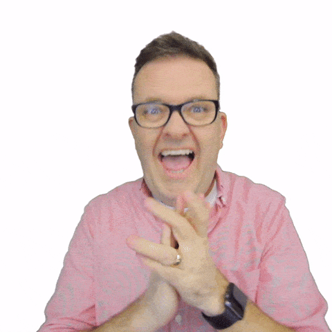 Excited Clap GIF by Brittlestar - Find & Share on GIPHY