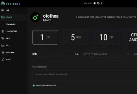 Donate Livestream GIF by Botisimo - Find & Share on GIPHY