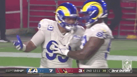 Los Angeles Rams Football GIF by NFL - Find & Share on GIPHY