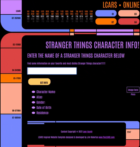 GitHub - LHuynh05/Stranger-Things-API-Project