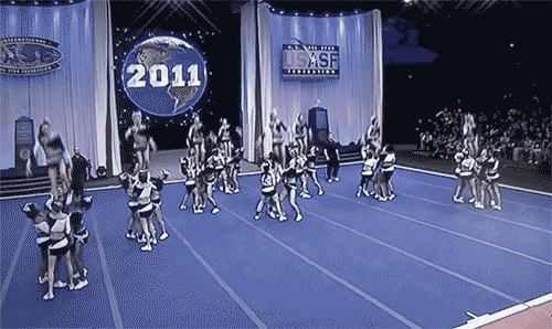 Cheer Extreme Bow N Arrow GIF - Find & Share on GIPHY