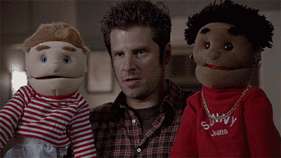 Usa Network Puppet GIF by Psych - Find & Share on GIPHY