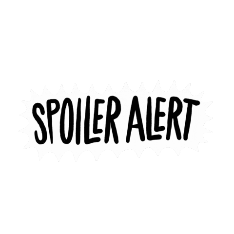 Guess Spoiler Alert Sticker by Chris Piascik for iOS & Android | GIPHY