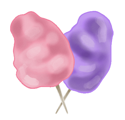 Cotton Candy Pink Sticker for iOS & Android | GIPHY