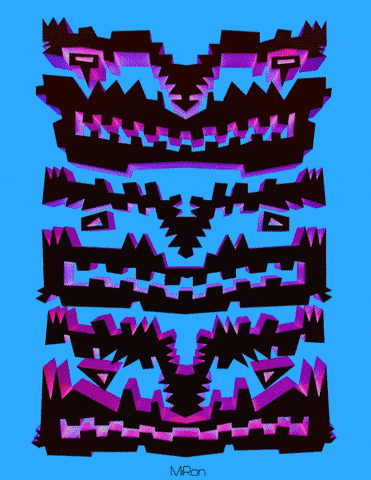 Sentients 3D Totem GIF by Miron - Find & Share on GIPHY