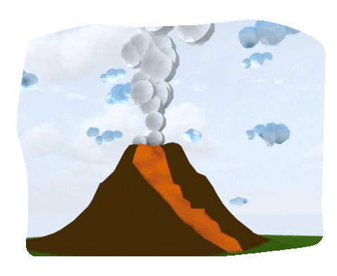 Jimena Rubirozqui - Volcano low poly