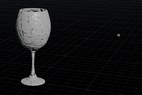 Help Wanted: RBD objects "colliding" before collision : r/Houdini