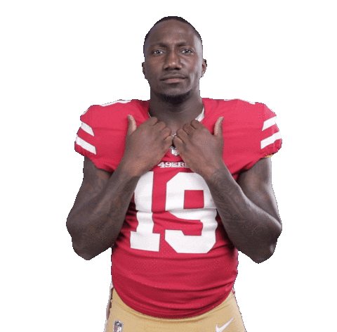 San Francisco Deebo Samuel Sticker by NFL for iOS & Android | GIPHY