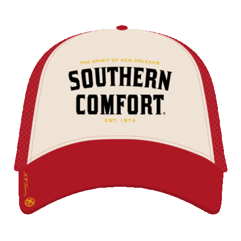 Hat Cap Sticker by Southern Comfort UK for iOS & Android | GIPHY