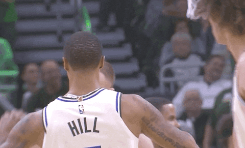 Fiserv Forum Reaction GIF by Milwaukee Bucks - Find & Share on GIPHY