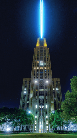 Cathedral GIF by Pitt Panthers - Find & Share on GIPHY