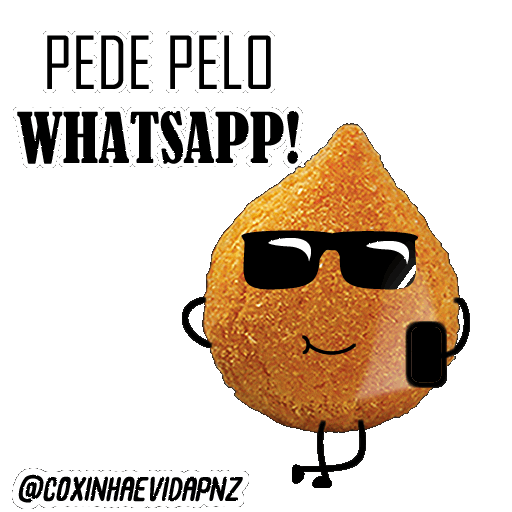 Coxinha é Vida Sticker for iOS & Android | GIPHY