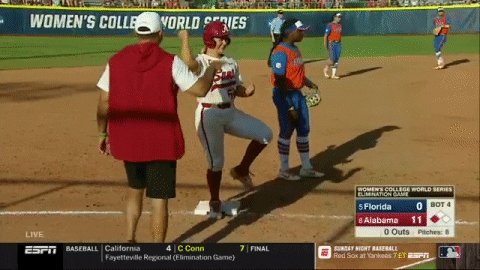 Alabama Softball GIF by NCAA Championships - Find & Share on GIPHY