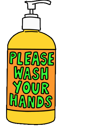 Hands Please Sticker by Bianca Bosso for iOS & Android | GIPHY