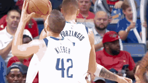 High Five Dallas Mavericks GIF by NBA - Find & Share on GIPHY