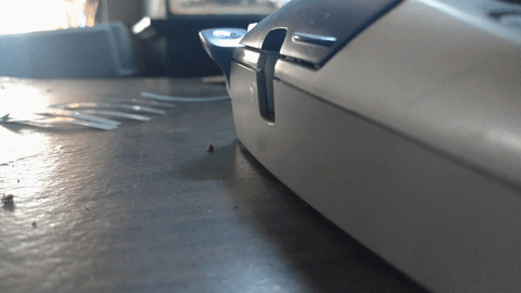 So we got a new label maker at work. : r/gifs