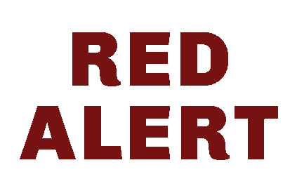 Red Alert Sticker by overtonecolor for iOS & Android | GIPHY