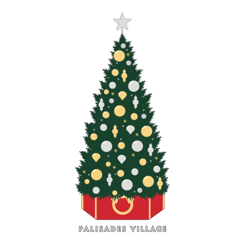 Christmas Tree Star Sticker by Caruso Social for iOS & Android | GIPHY