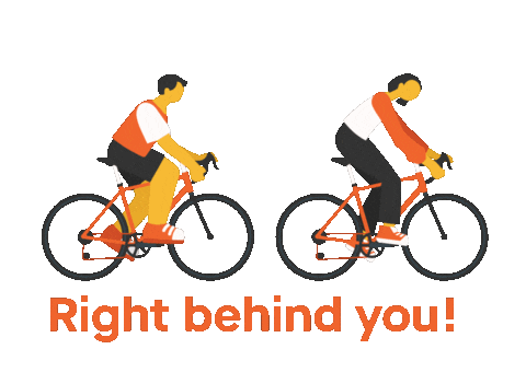 Bike Drafting Sticker by Cycling Matters for iOS & Android | GIPHY